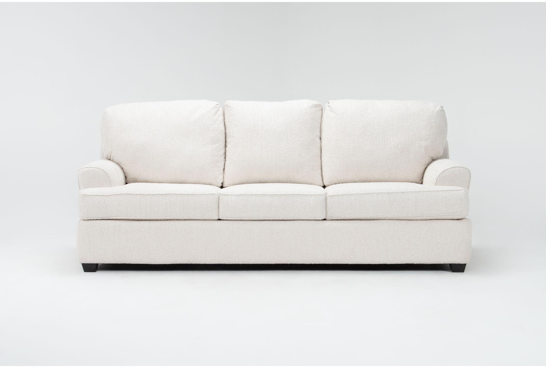 Alessandro Ii Porcelain Chenille Fabric 101" Queen Sleeper Sofa ...