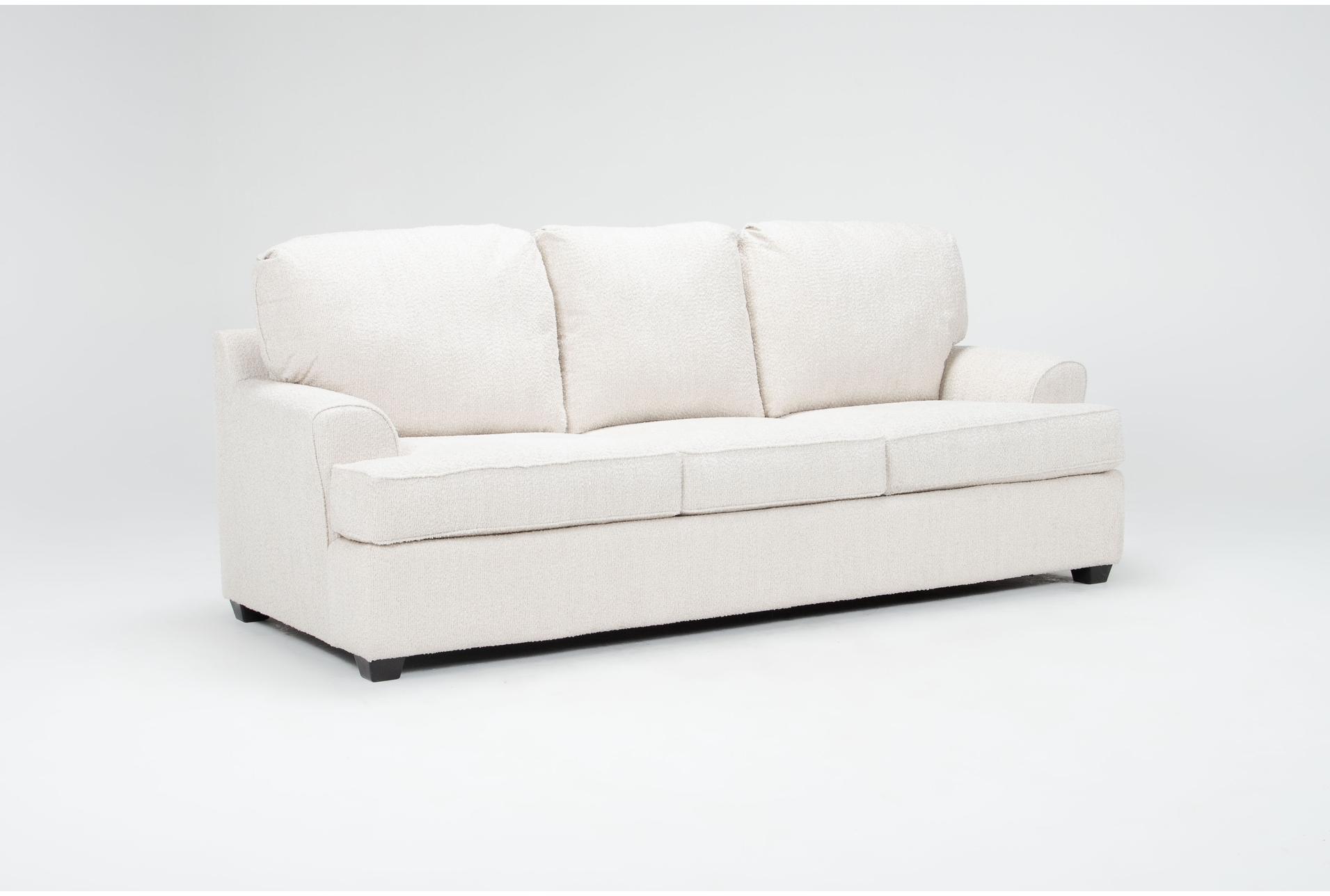 Alessandro Ii Porcelain Chenille Fabric 101" Queen Sleeper Sofa ...